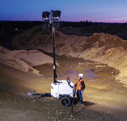 Trex RL4 Compact Light Towers - Aviation Ground Equipment Corp